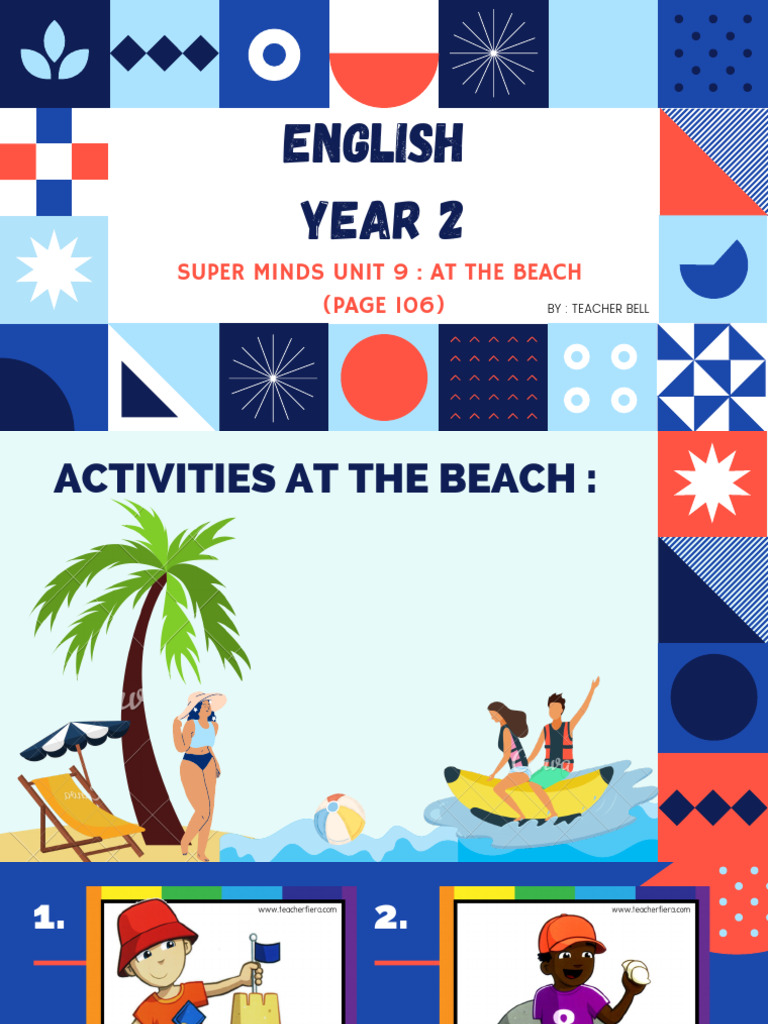 YEAR 2 - AT THE BEACH | PDF