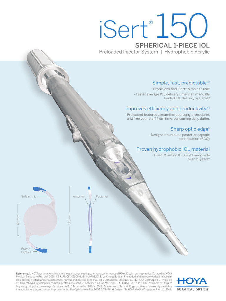 Brochure Isert 150-Ds-En - 319 - 1613132653 | PDF | Ophthalmology ...