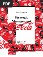 Coca-Cola Strategic Plan Overview | PDF | Coca Cola | Pepsi Co
