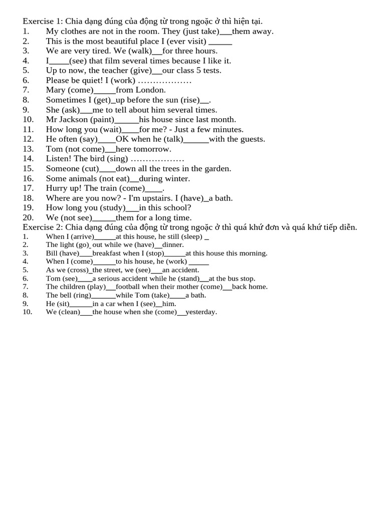 UNIT 1_revision E12 | PDF