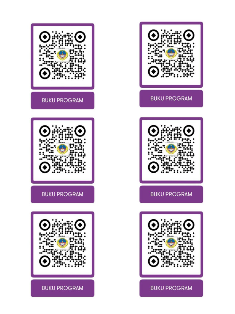 QR Buku Program | PDF