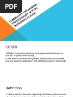 COPAR | PDF | Community | Participatory Action Research