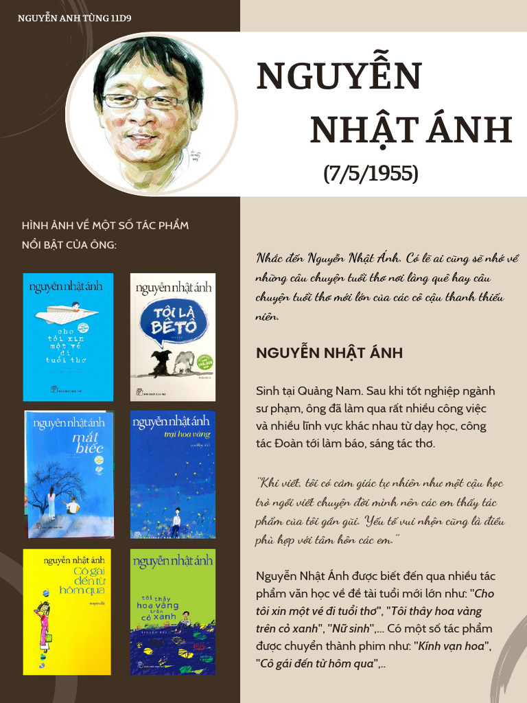 In4graphic Nguyen Nhat Anh | PDF