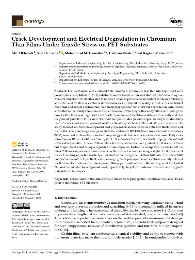 Crack_Development_and_Electrical_Degradation_in_Ch | PDF | Thin Film ...
