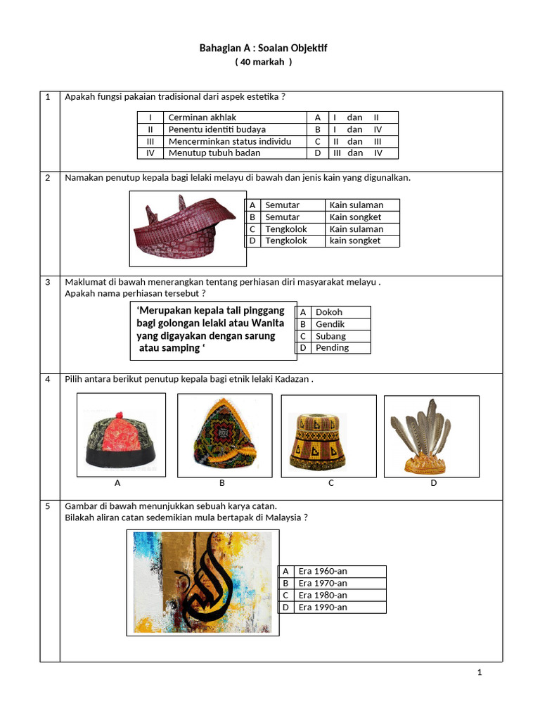 09 Peperiksaan Akhir Tahun Ting 3 | PDF