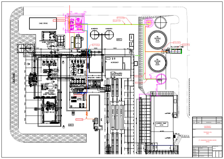 APLS-TOC-LayoutTangki TOC 500T-Rev 01 | PDF
