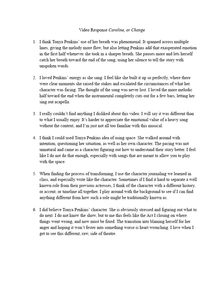 Theatre Performance Analysis | PDF