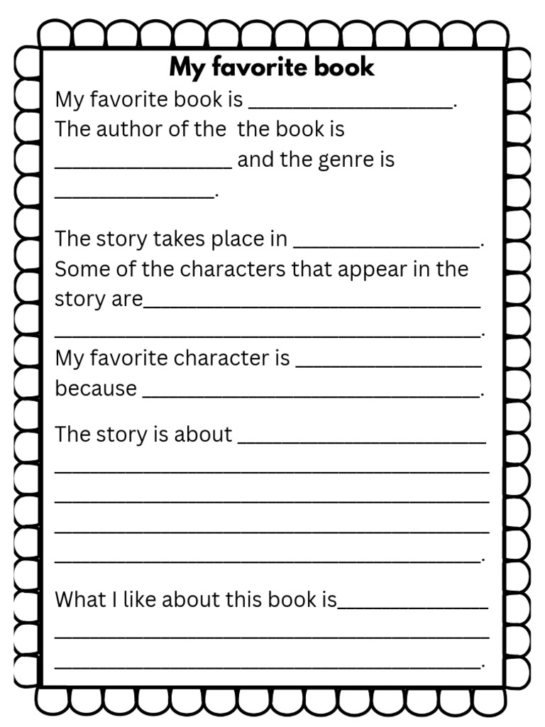 My Favorite Book SCRIPT | PDF