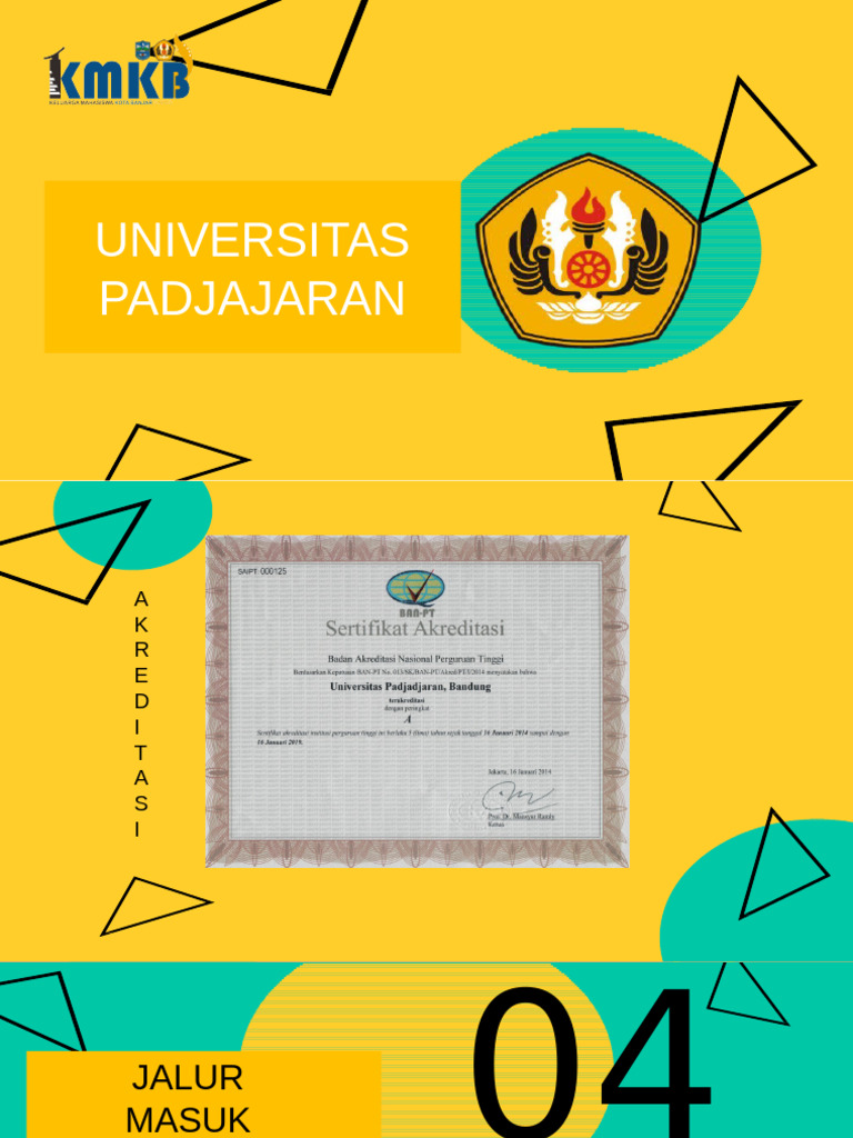 Materi Sosialisasi Unpad 2019 | PDF