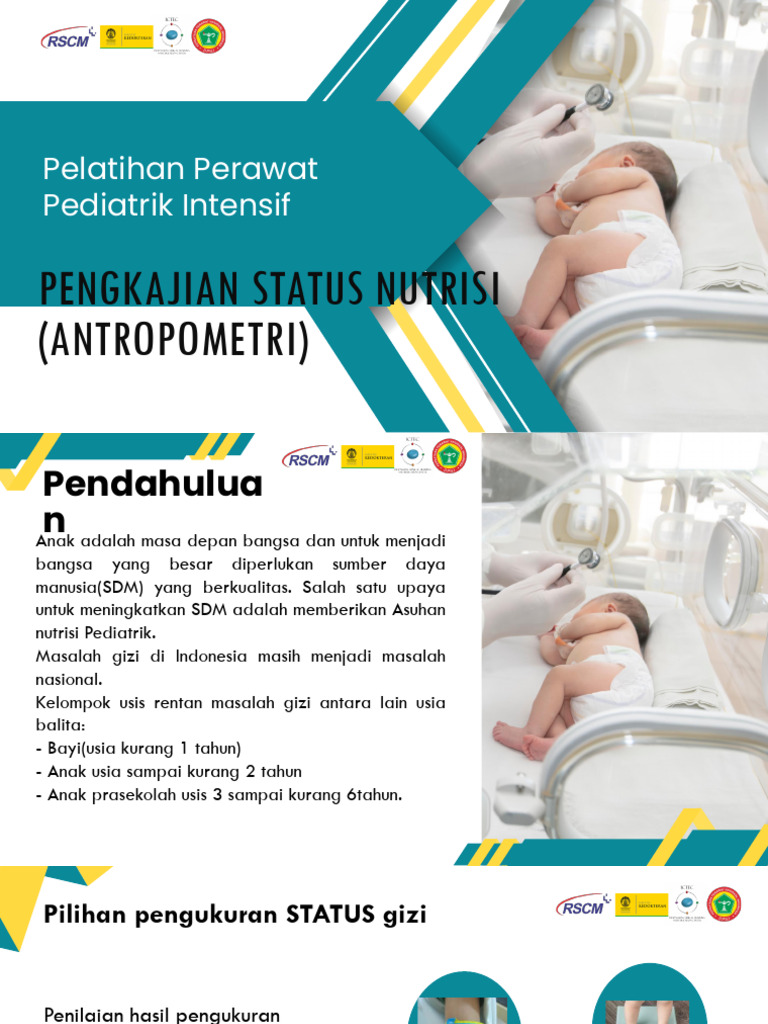 Pengkajian Status Nutrisi (Antropometri) | PDF