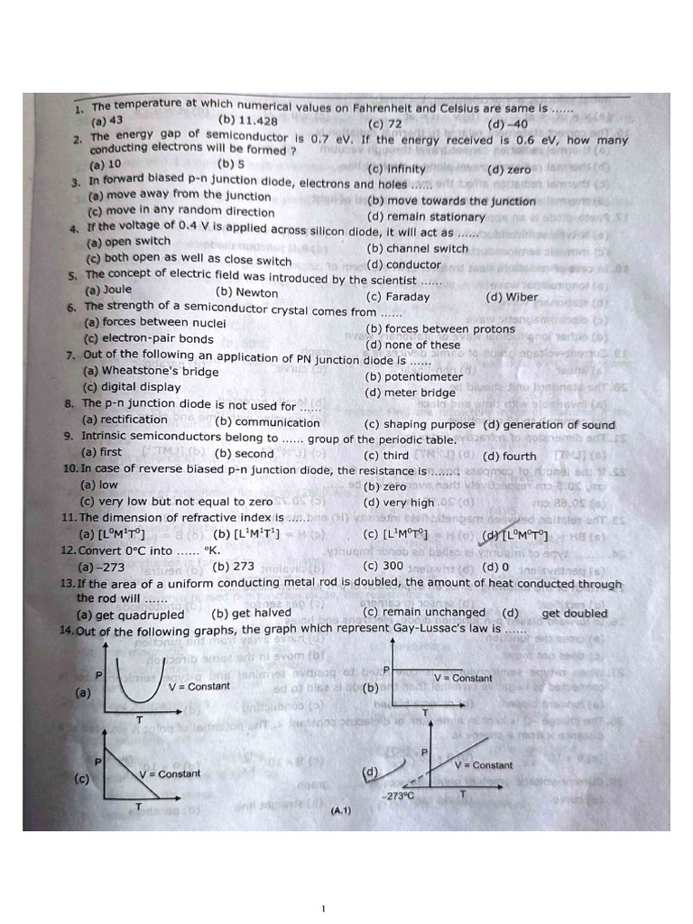 Practice Paper | PDF