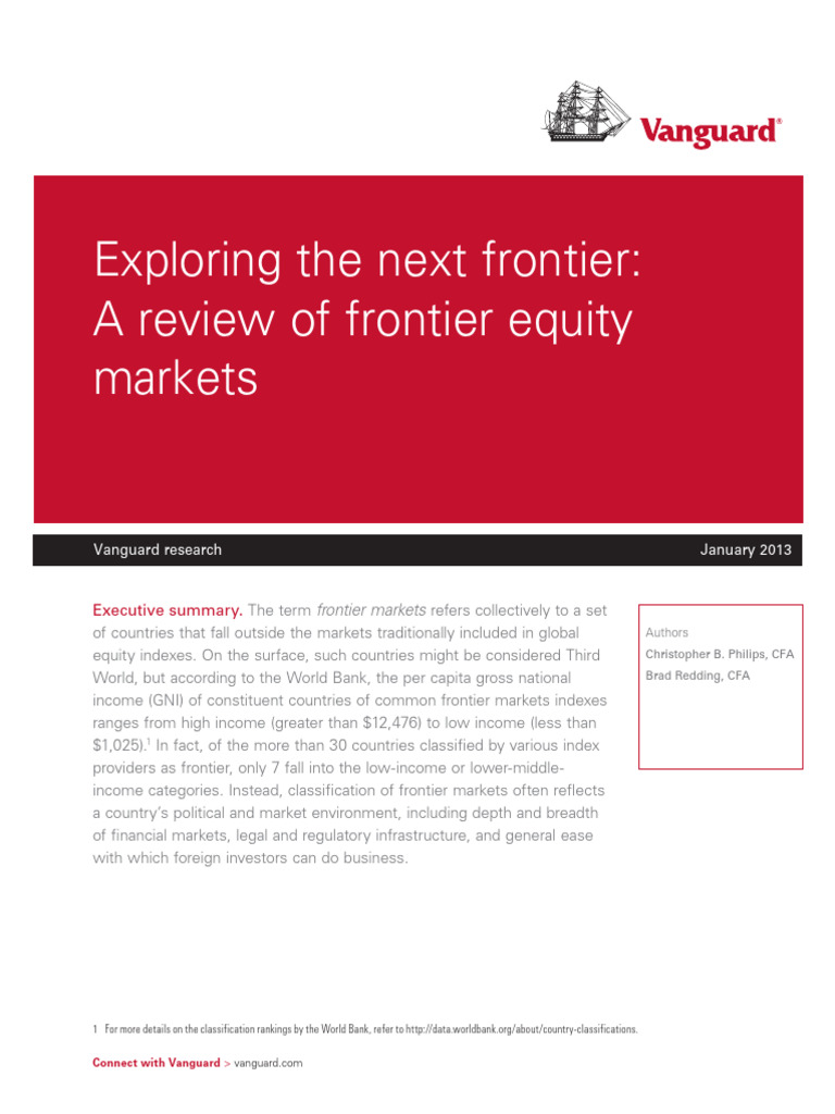 Frontier Markets Investment Analysis | PDF | Investing ...