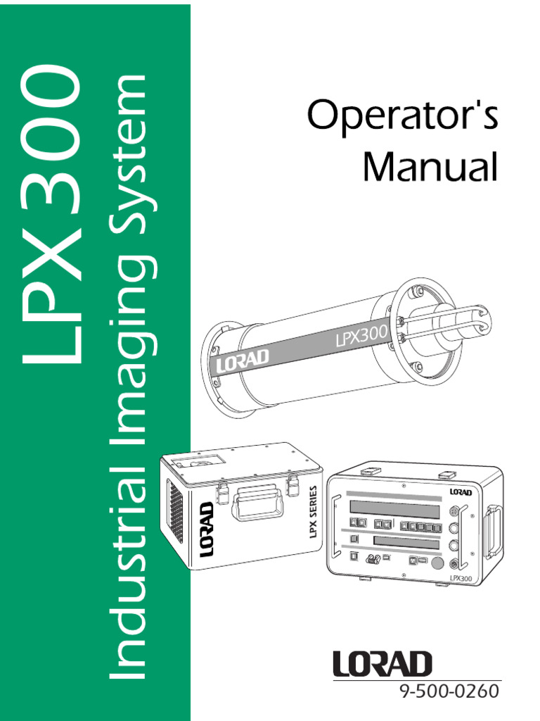Lorad LPX300 Manual | PDF | Vacuum Tube | X Ray