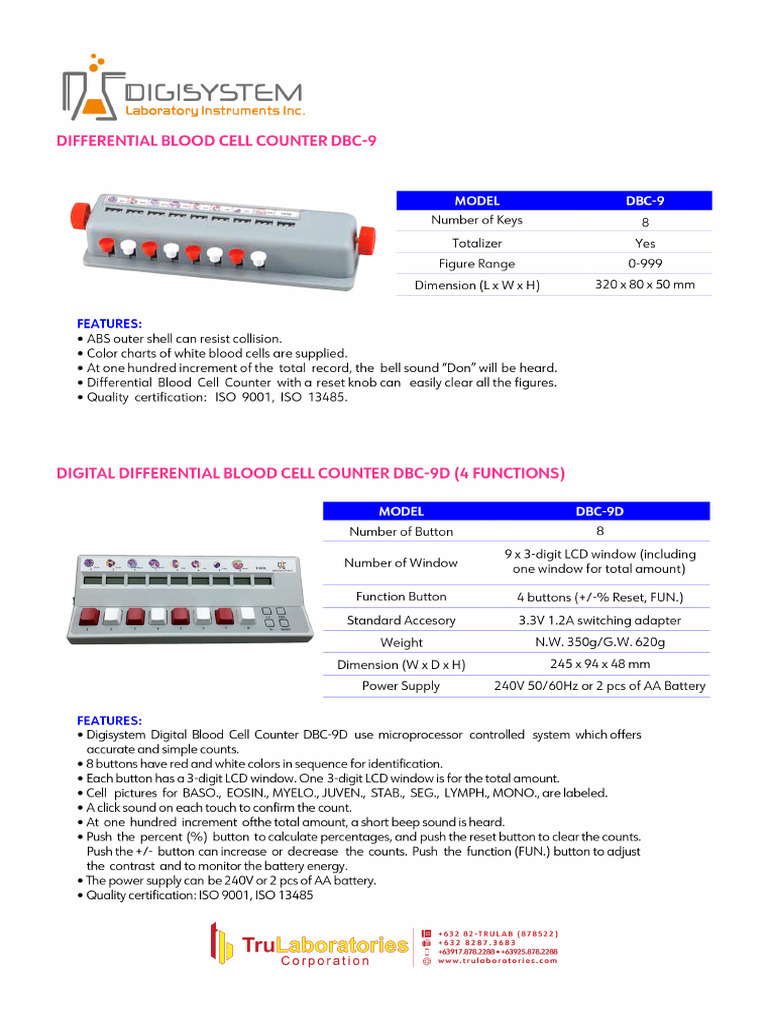 03.LAB - Digisystem Blood Roller Mixer | PDF