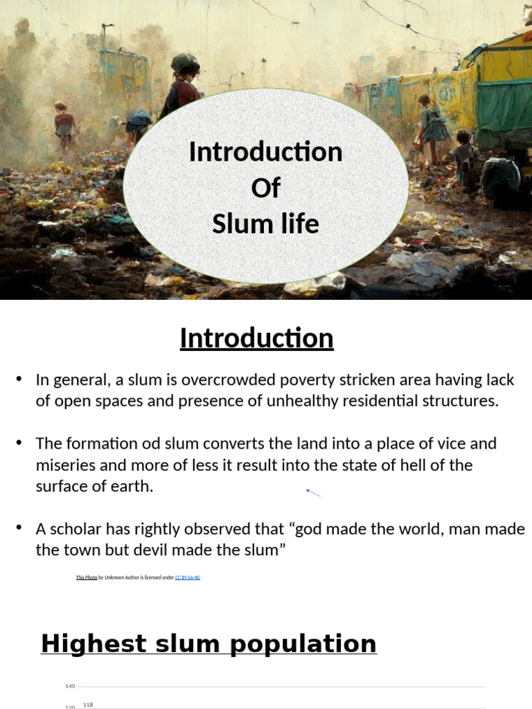 SLUM LIFE (1) | PDF | Cost Of Living | Slum