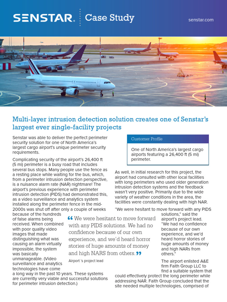 US Airport Case Study En | PDF