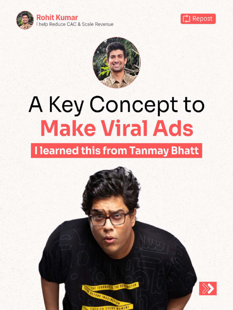 A Key Concept To Make Viral Ads | PDF