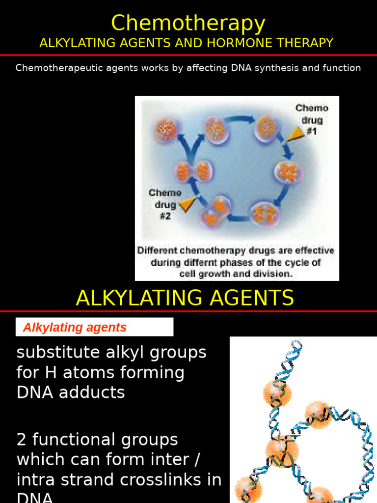 Alkylating Agents and Hormones Edited | PDF
