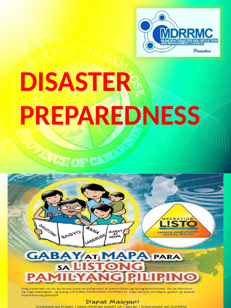 Disaster Preparedness | PDF