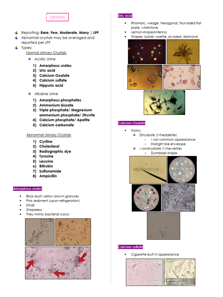 Crystals - Laboratory Practical - Reviewer | PDF | Chemical Compounds