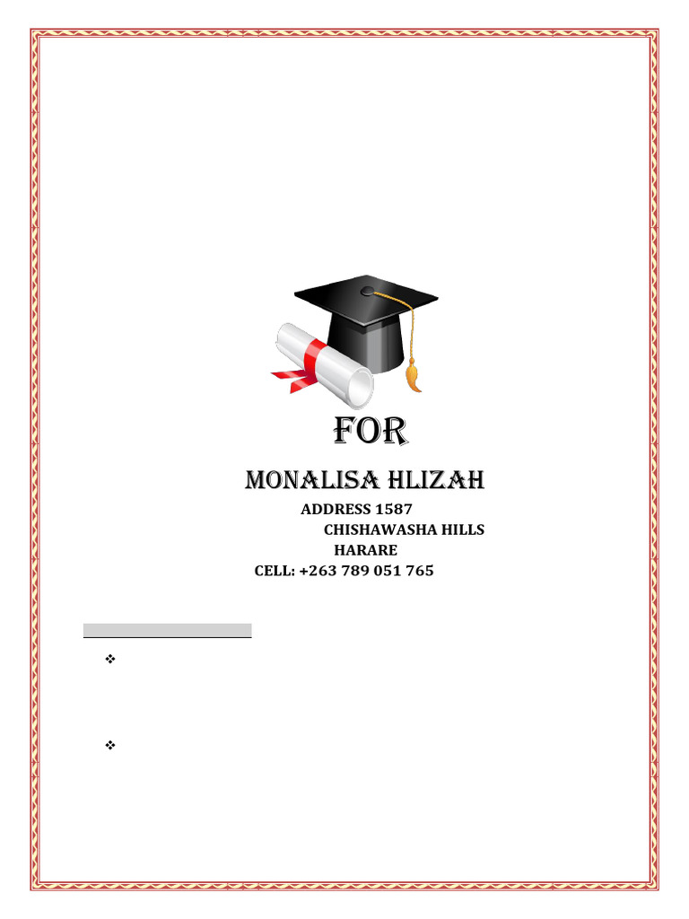 Mona CV | PDF