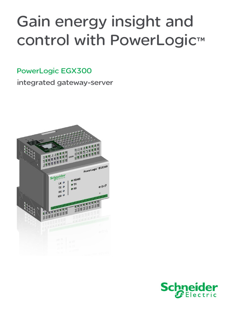 EGX300 Data Sheet (PLSED108052EN) | PDF | Computer Network | Power Supply