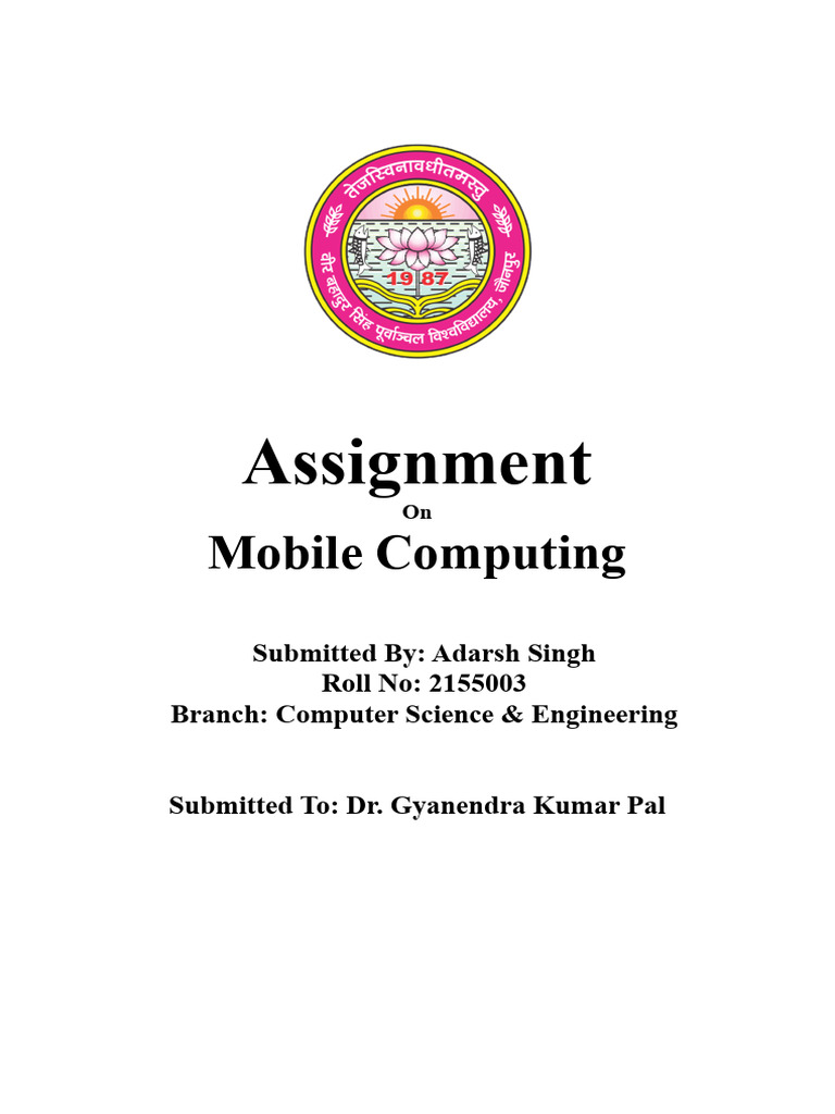 Assignment MC FP | PDF