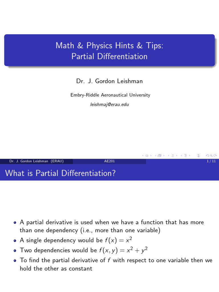 Hints PartialDifferentiation | PDF | Derivative | Mathematical Optimization