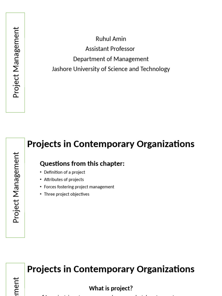 Project Management | PDF | Net Present Value | Project Management