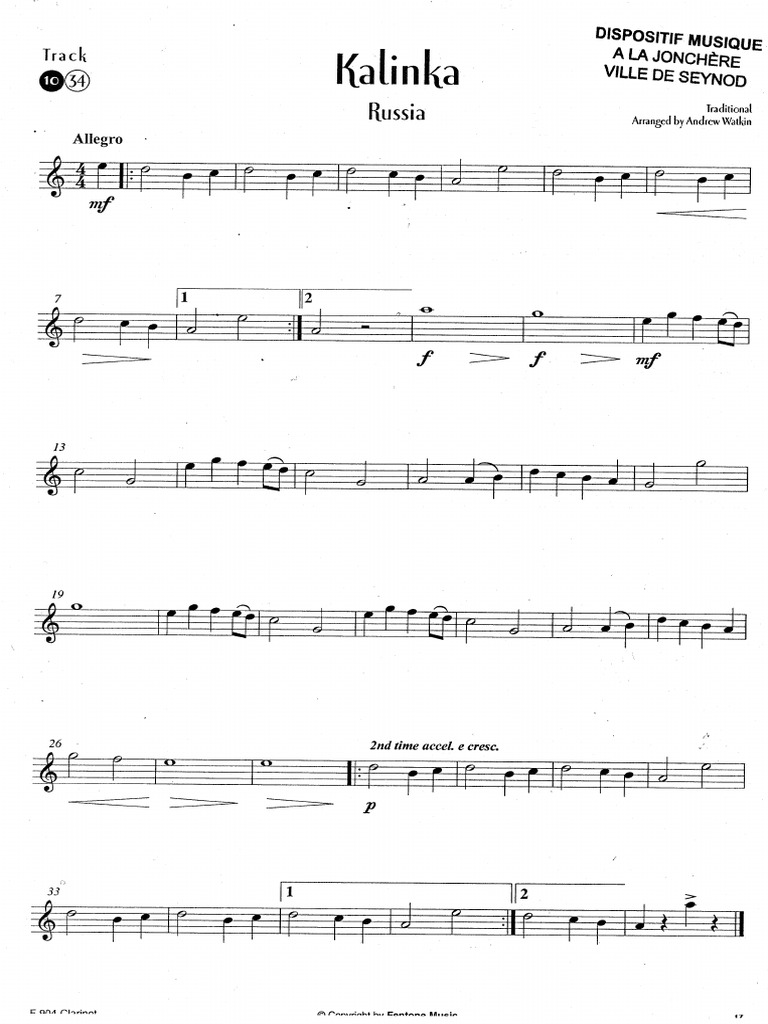 Kalinka | PDF