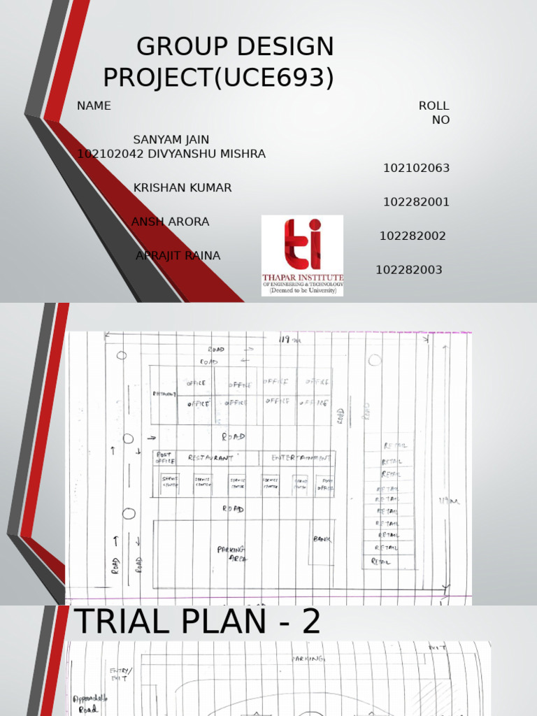 Group Design Project: Site Plans & Calculations | PDF | Structural ...