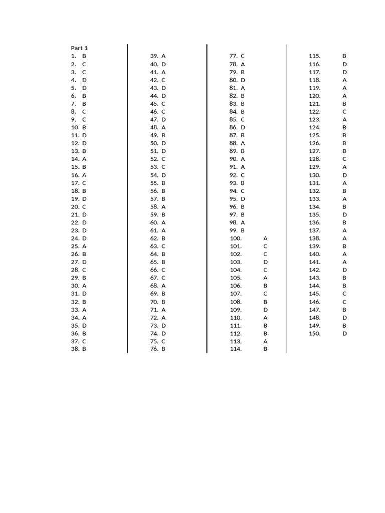 Major Answer Key | PDF | Chess Theory | Chess