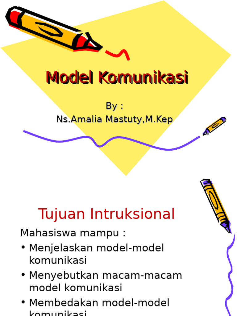 Model-model Komunikasi dalam Kesehatan | PDF