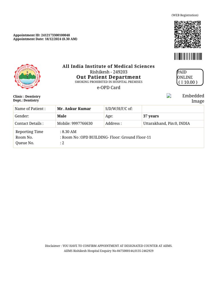 ORS Patient Portal | PDF