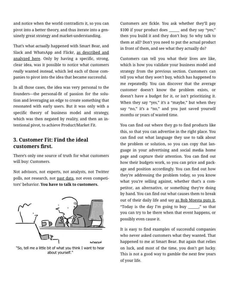 Product market fit PMF c2 | PDF