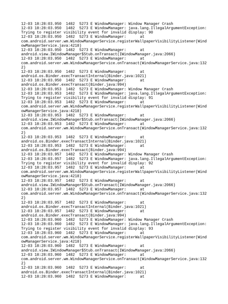 Log | PDF | Java (Programming Language) | Computer Science