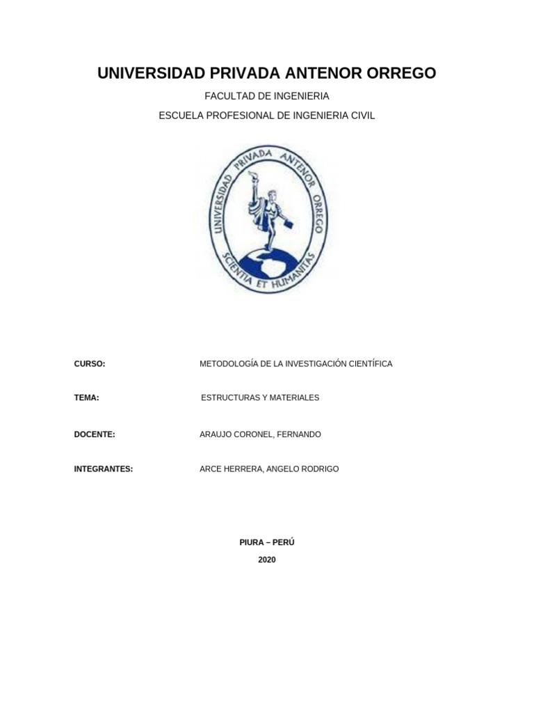 Estructuras y Materiales en Ingeniería Civil | PDF | Diseño | Ingeniería
