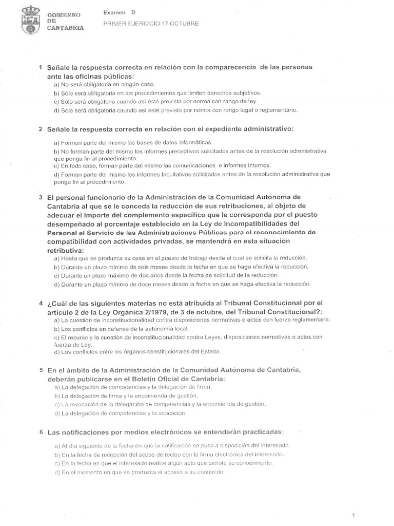 Primer Ejercicio | PDF