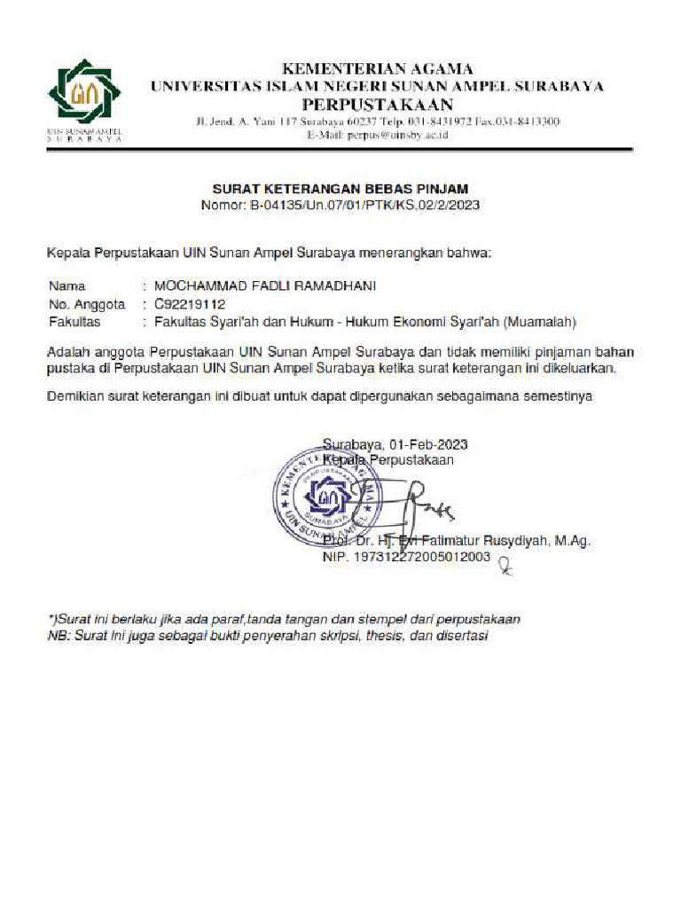 Bbs PJM - Mohammad Fadli Ramadani - C92219112 | PDF
