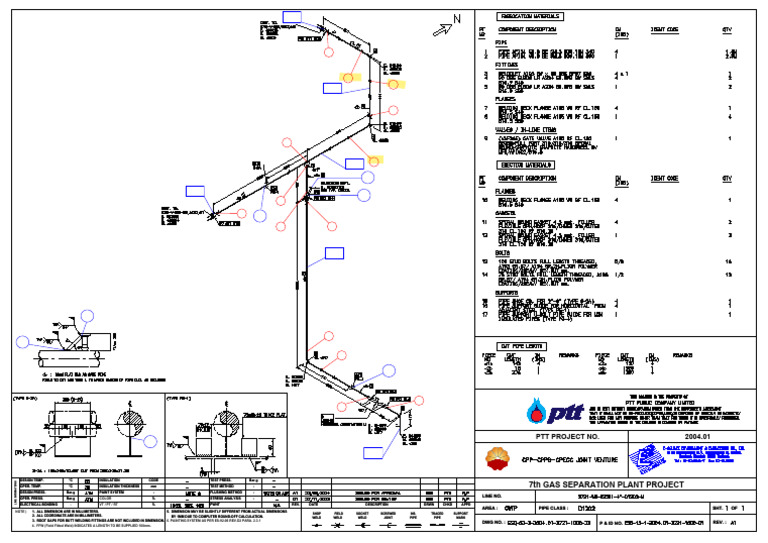 ESQ-52-3-2004.01-3721-1000-23-1 ISOMETRIC DRAWING FOR 3721-WW-02501-4 ...