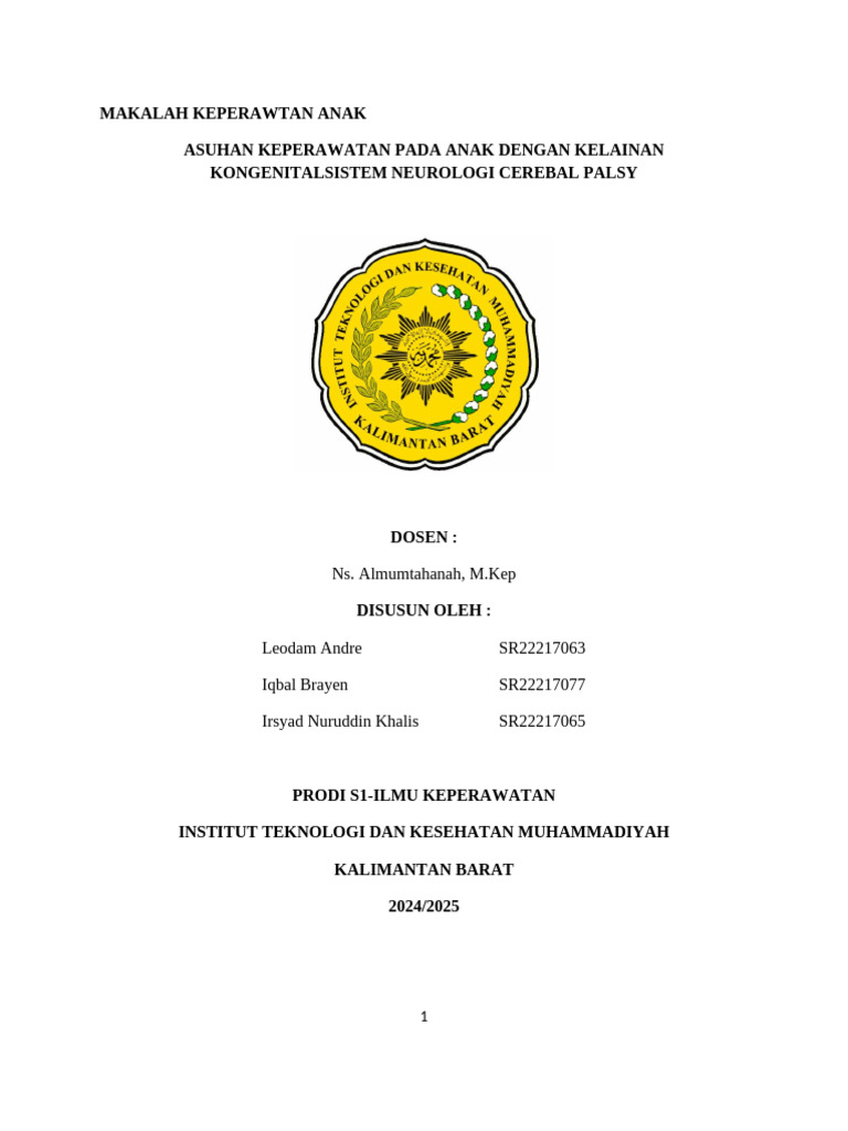 Kep Anak kel 13 | PDF