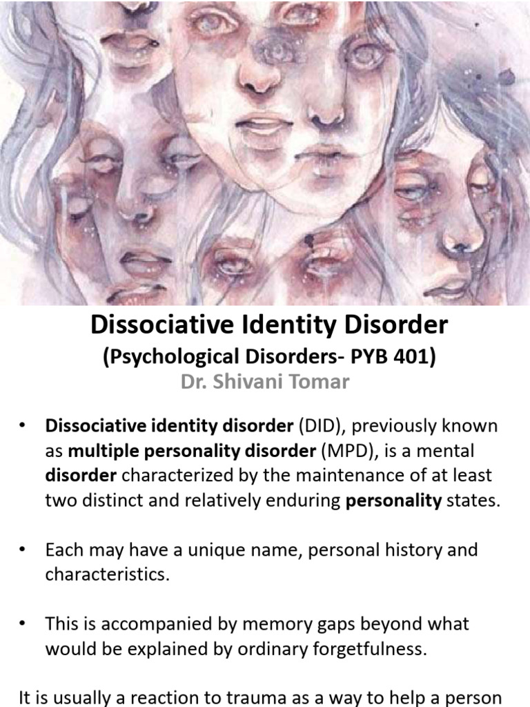 Dissociative-Identity-Disorder | PDF | Dissociation (Psychology ...