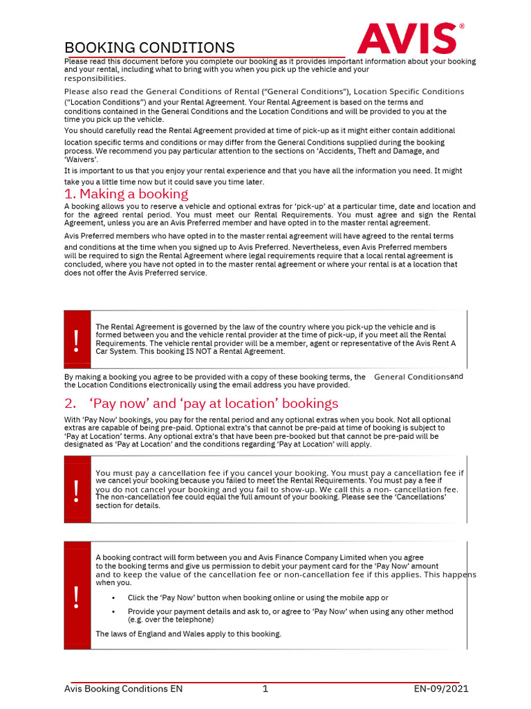 Booking-Conditions-EN - PDF 20241218 065554 0000 | PDF | Fee | Private Law