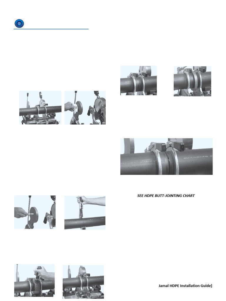 HDPE Butt Fusion Jointing Guideline | PDF | Pipe (Fluid Conveyance ...