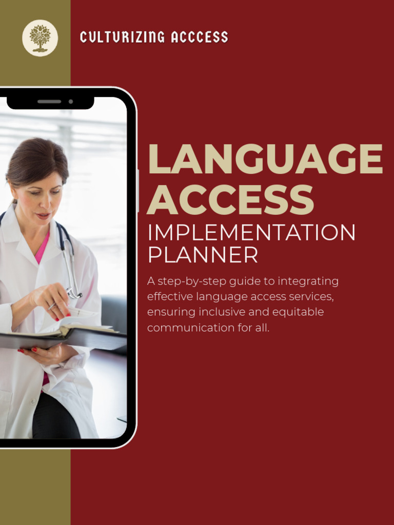 Language Access Implementation Guide | PDF | Language Interpretation ...