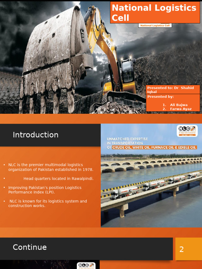 Overview of National Logistics Cell | PDF