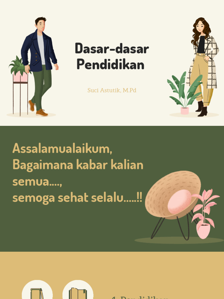 Dasar-Dasar Pendidikan | PDF