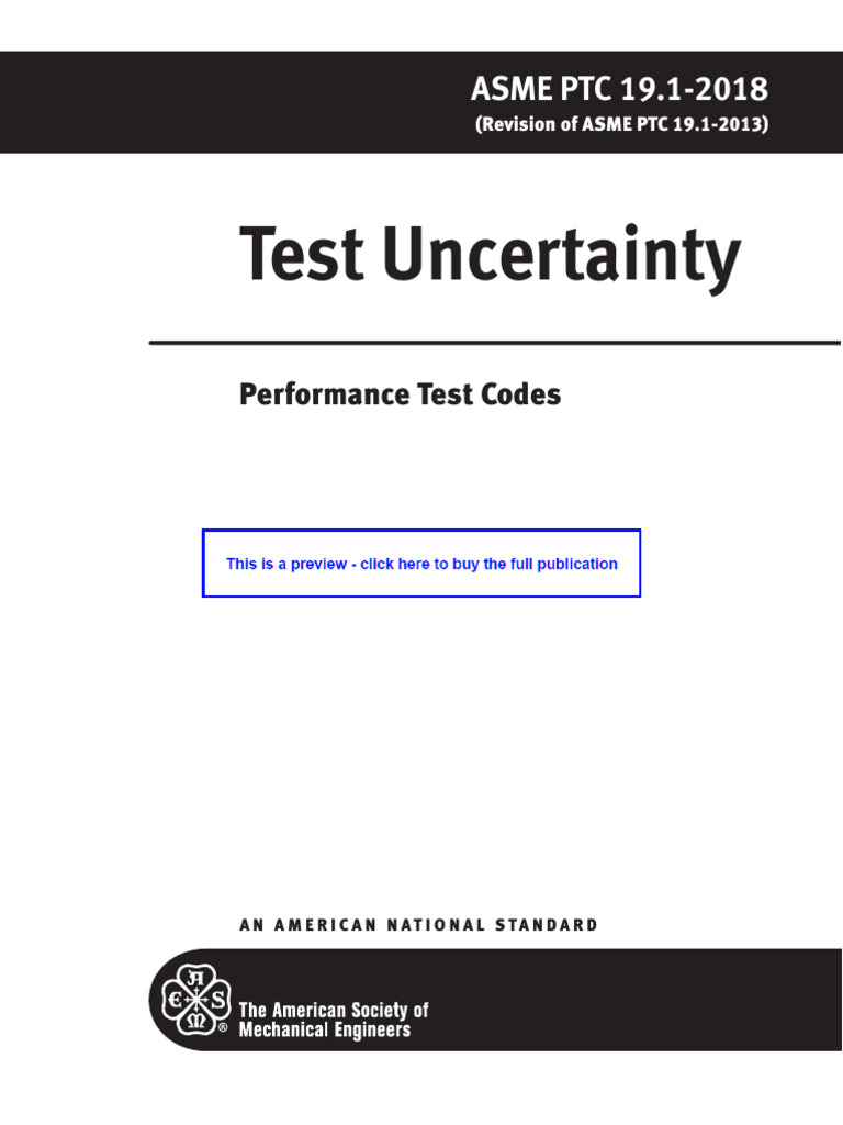 ASME PTC 19.1 2018 en | PDF