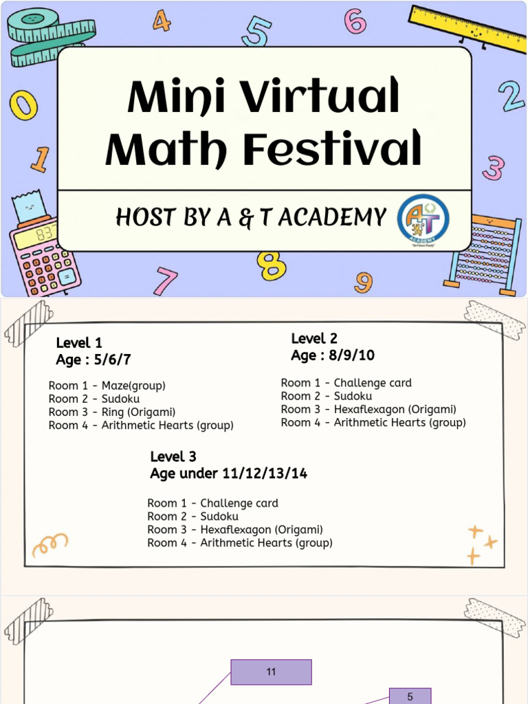 Maths Festival by Mon | PDF | Elementary Geometry | Euclidean Geometry