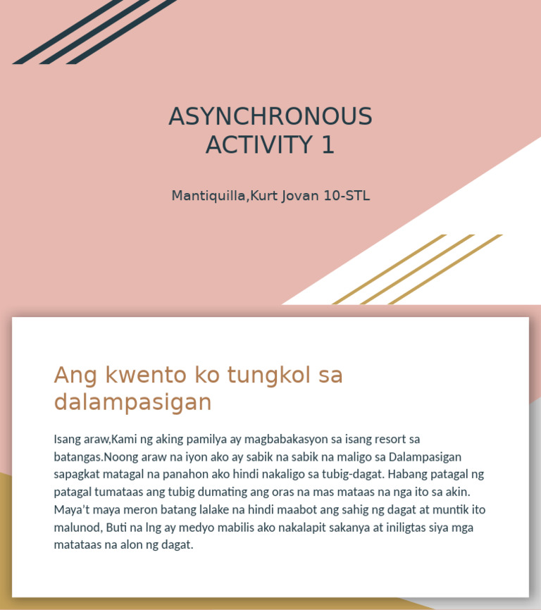 Kurt Jovan Mantiquilla - ASYNCHRONOUS ACTIVITY 1 | PDF